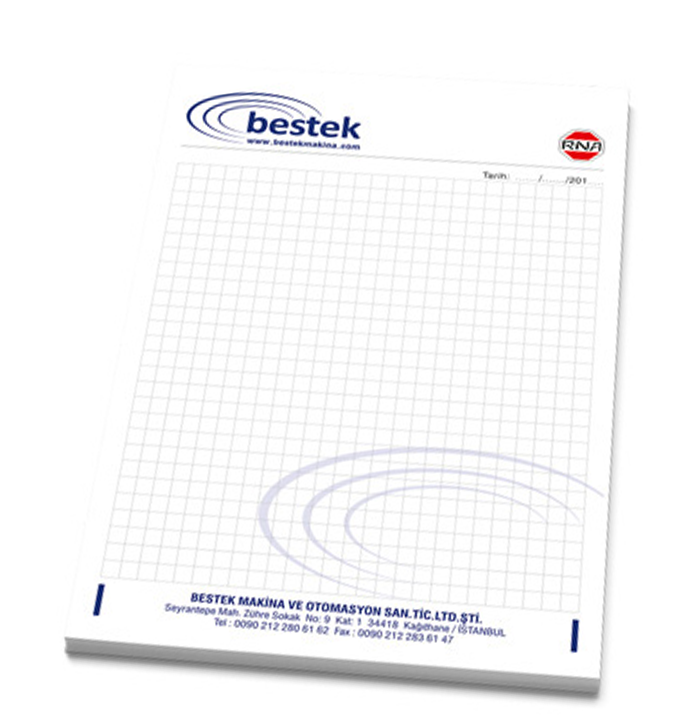 Tutkallı Bloknot Örnekleri 04